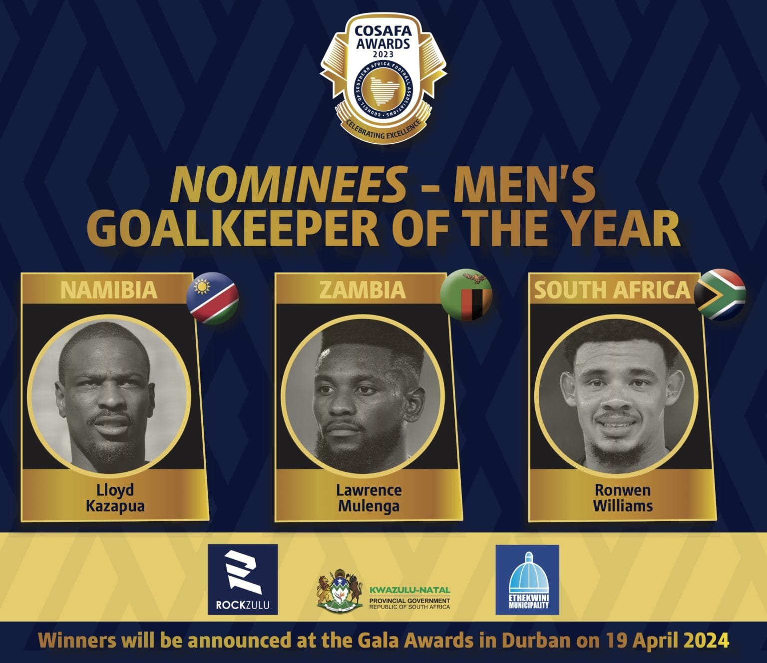 Nominees for COSAFA Men’s Goalkeeper of the Year Award – COSAFA | The ...